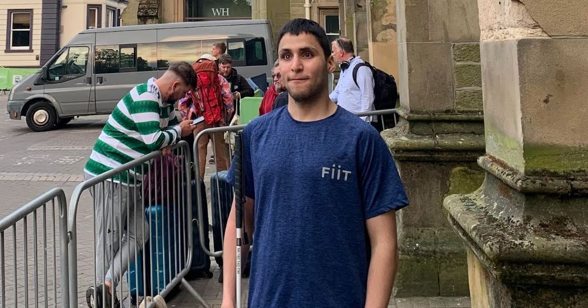 Blind man fell onto the tracks at Manchester…