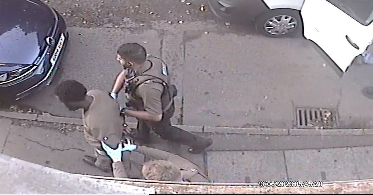 New CCTV footage shows moment 'Nottingham attacker' is…