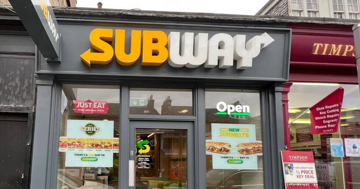 Edinburgh Subway sandwich branch put up for sale after…