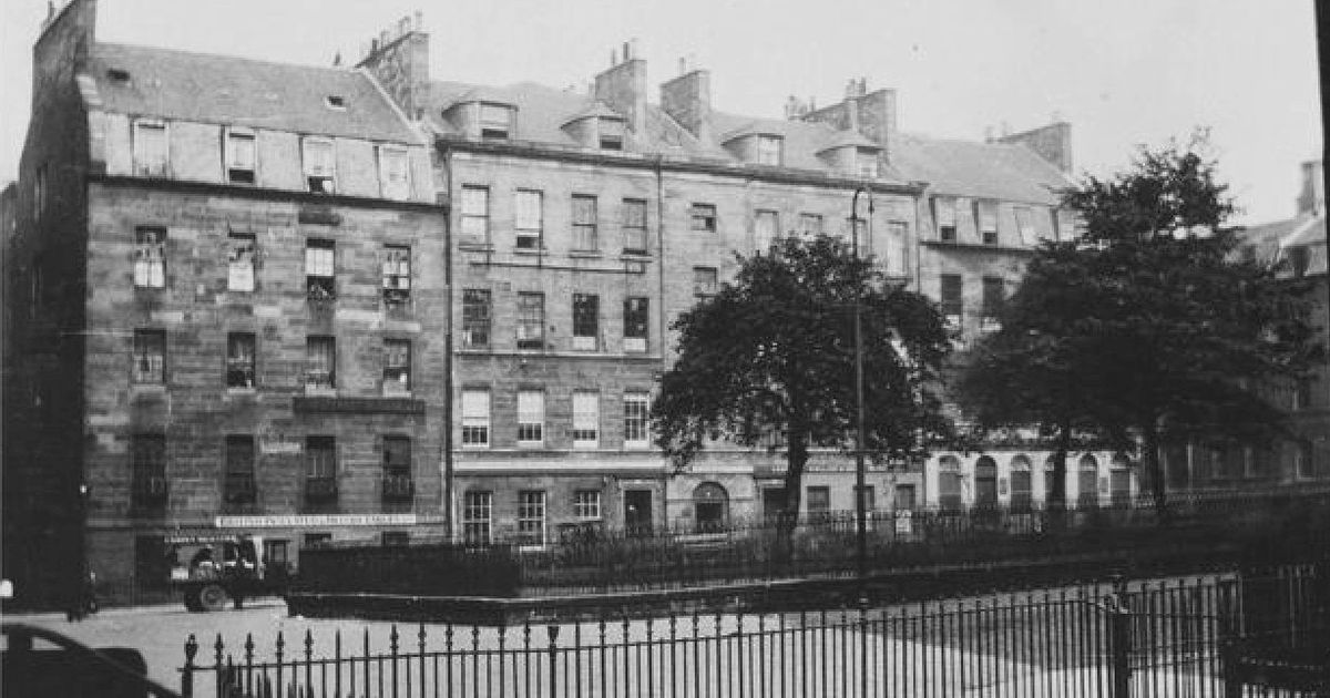 The forgotten Edinburgh square destroyed in the 1960s…