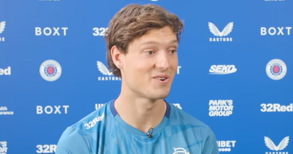 Sam Lammers' first Rangers words as he details 'big…