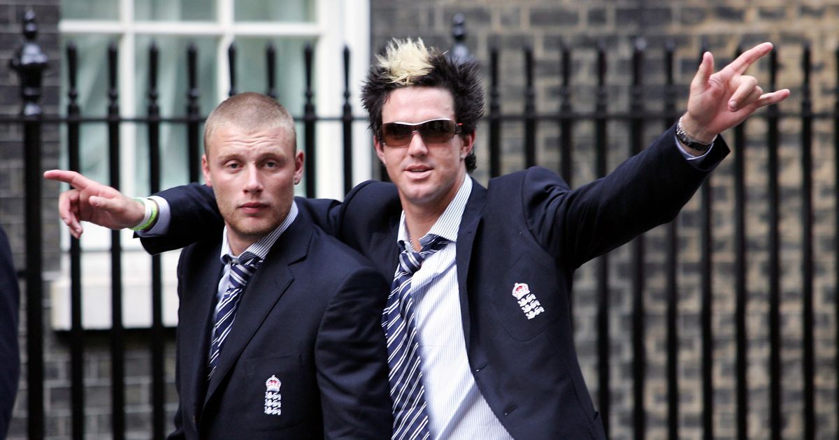 Inside 2005 Ashes party as Freddie Flintoff wees in…