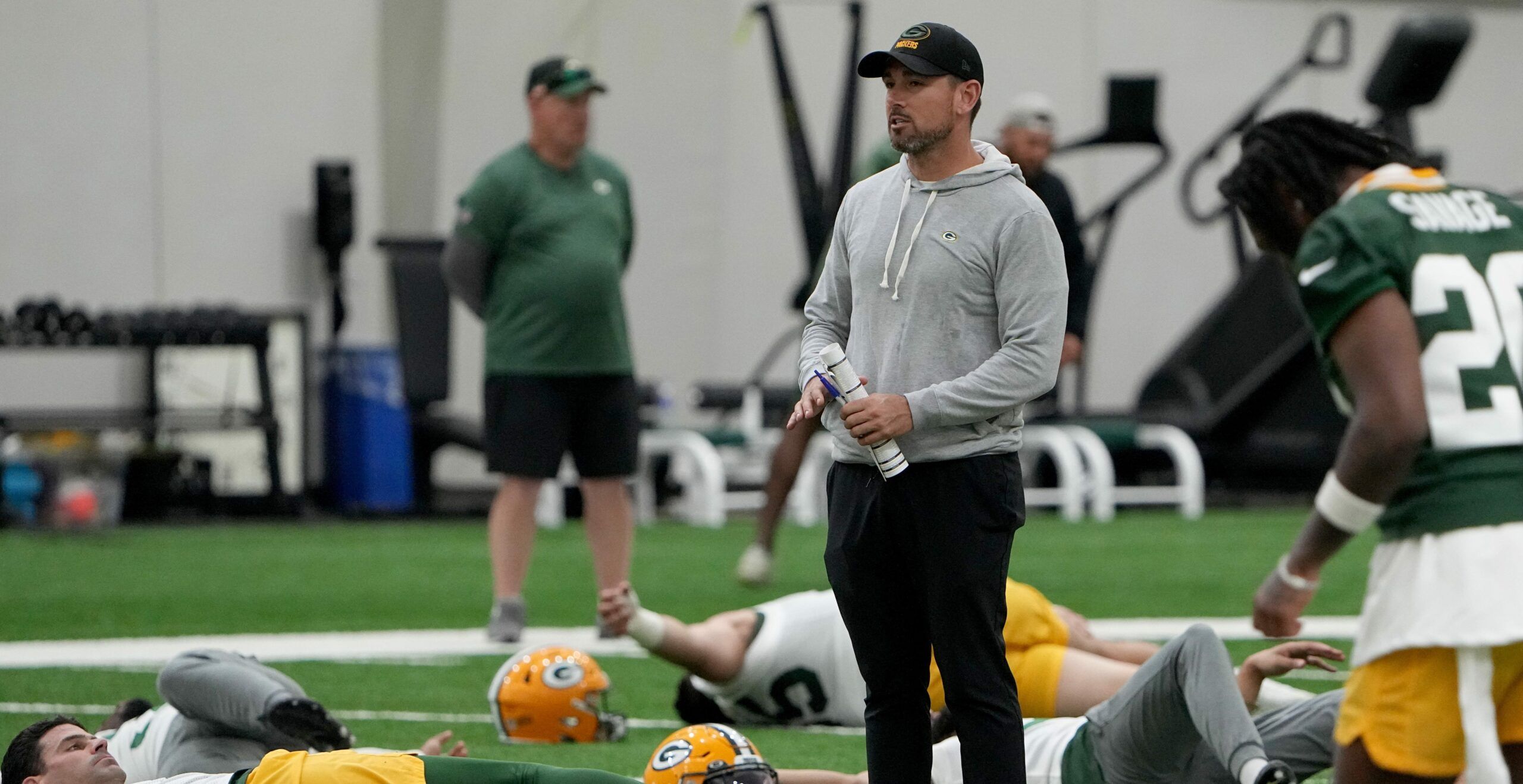 Packers go paintballing for team-building activity to…