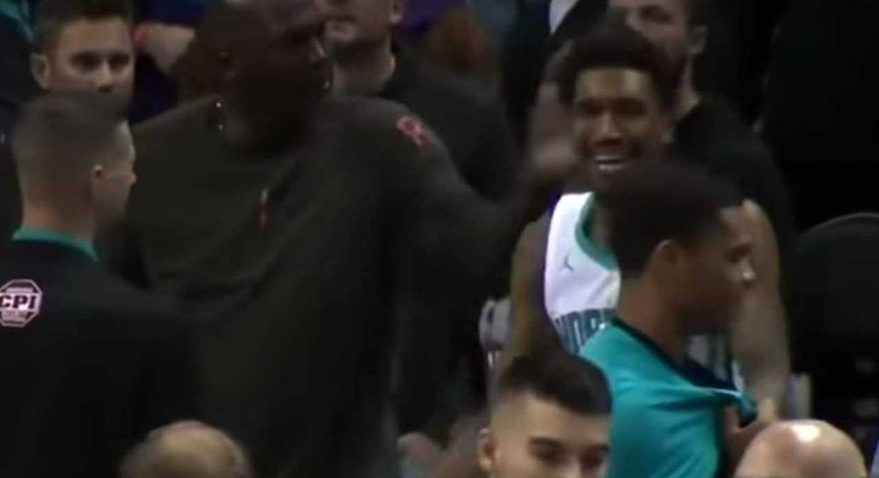 Let’s remember when Michael Jordan actually smacked…