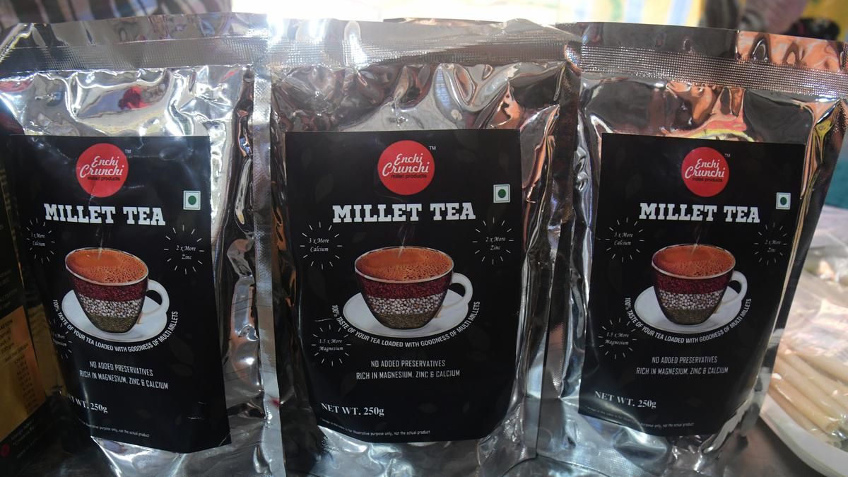 Tamil Nadu company launches millet tea at fruits mela…