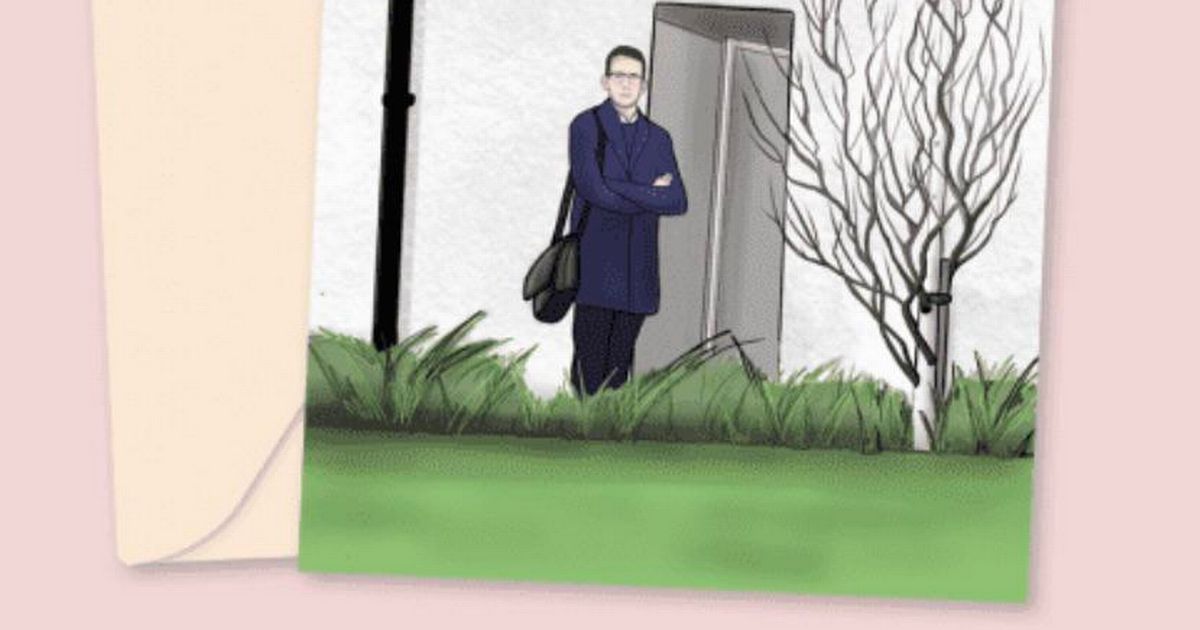 Enoch Burke Father’s Day card with cheeky caption…