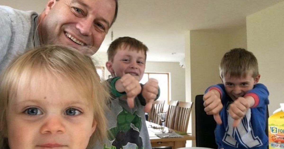 Andrew McGinley shares heartwarming picture as he…