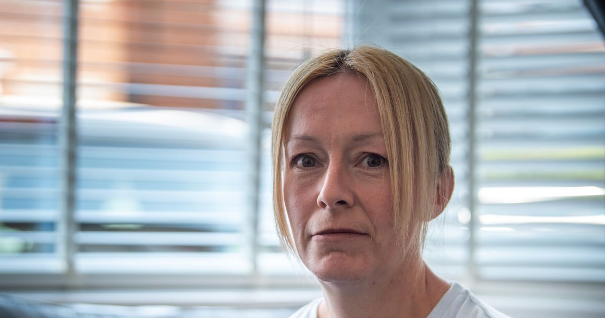 Mum breaks her nose falling over bump in pavement as…