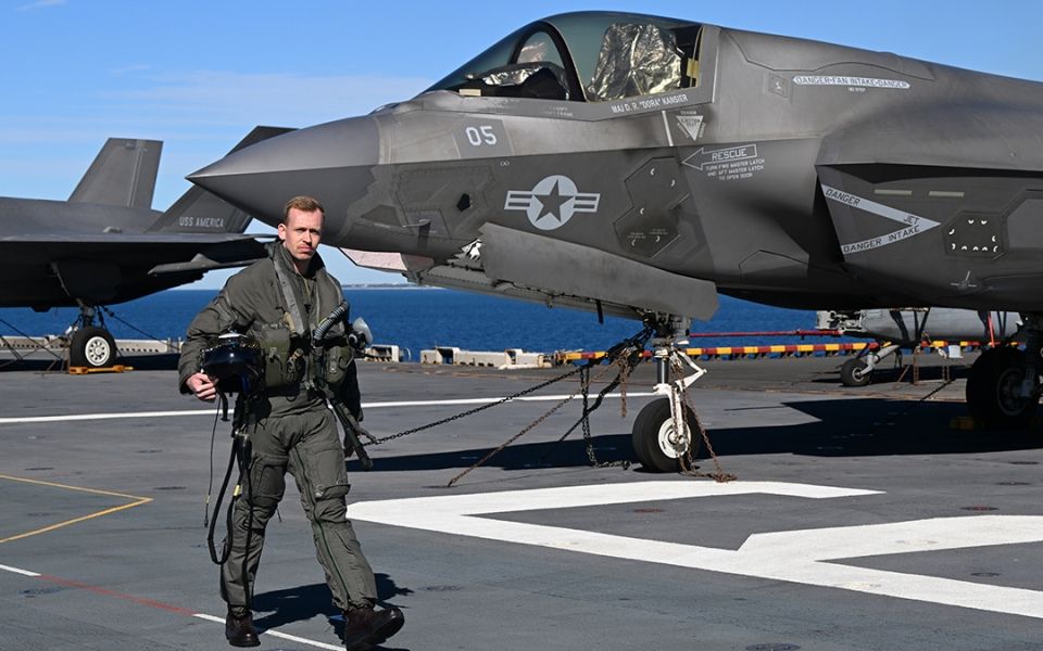 Amphibious assault ship USS America ready for Talisman…