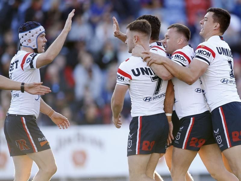 Keary jaw injury sours Roosters' NRL win at Newcastle