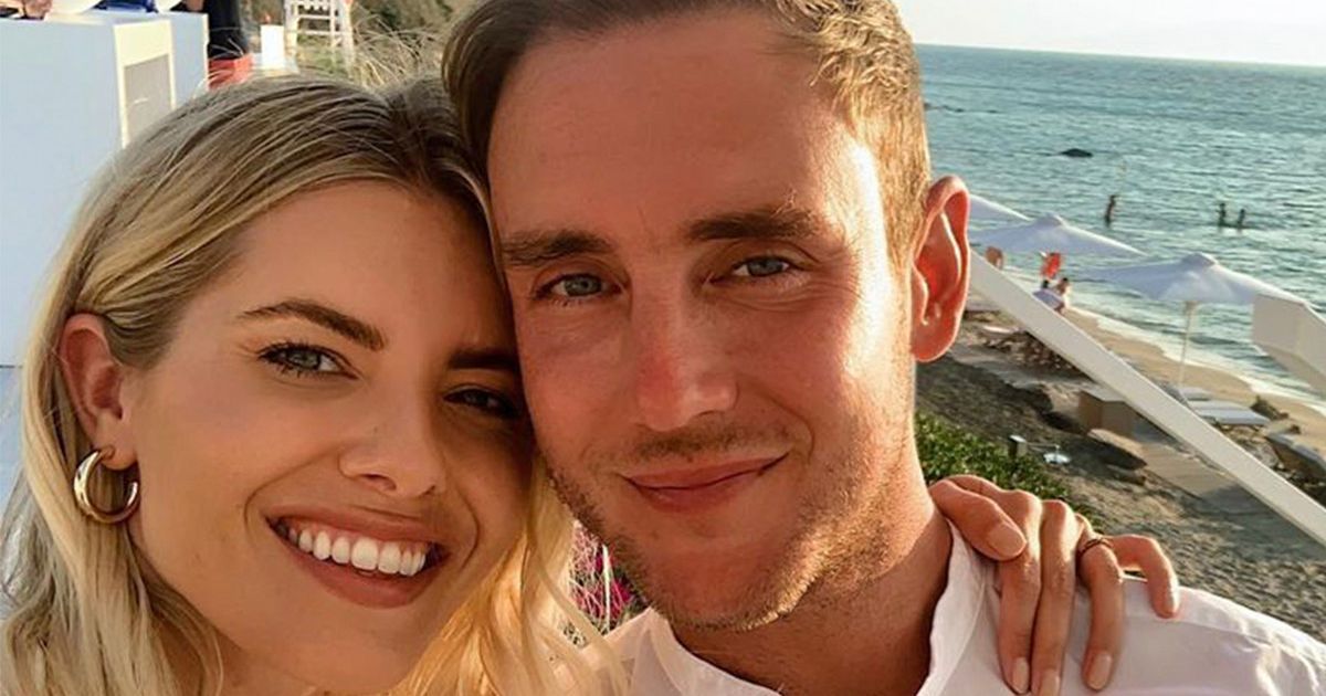 England cricketer Stuart Broad and Mollie King's…