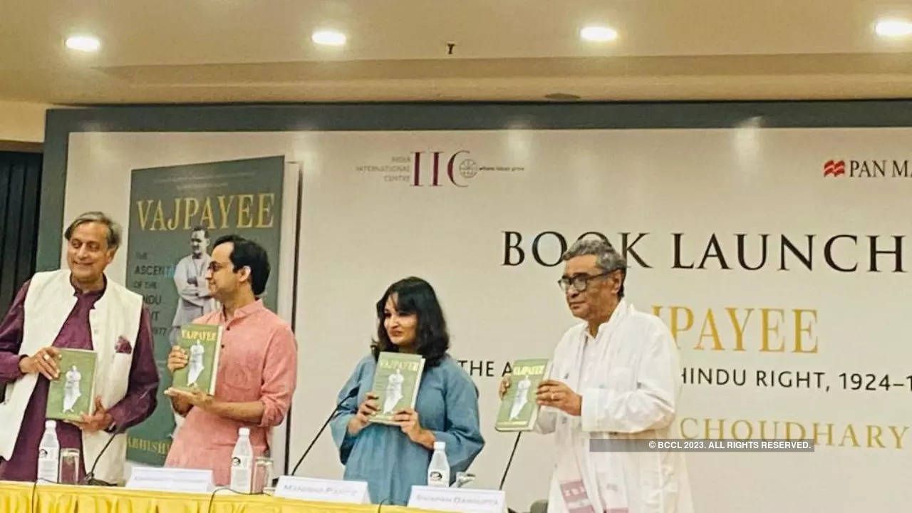 Shashi Tharoor, Manisha Pande, and Swapan Dasgupta…