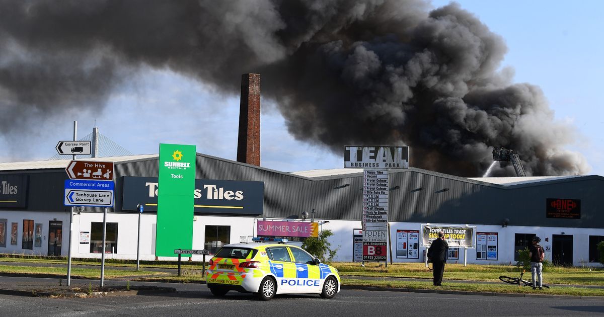Fire crews work through night to tackle scrapyard blaze