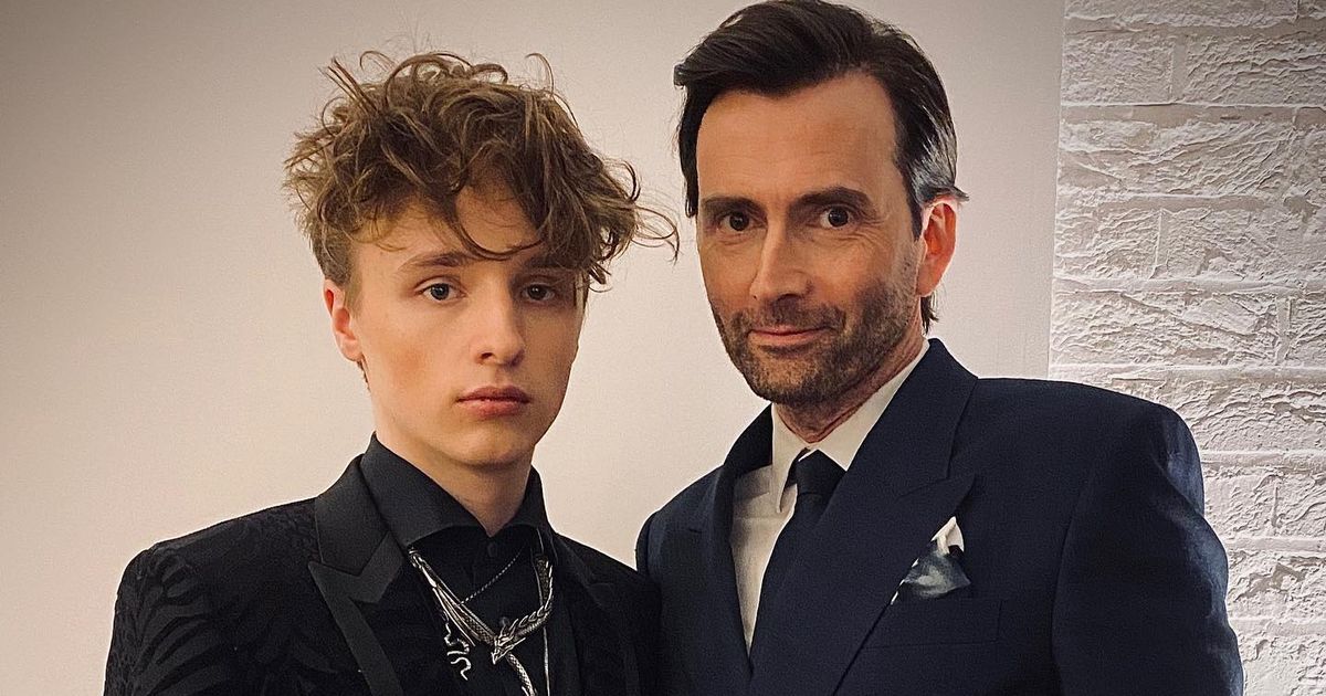 David Tennant shares his concerns as his children…