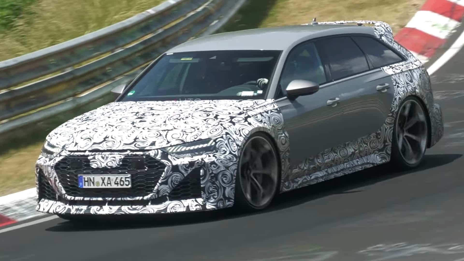 Audi RS6 Avant Spy Video Catches More Aggressive Model…