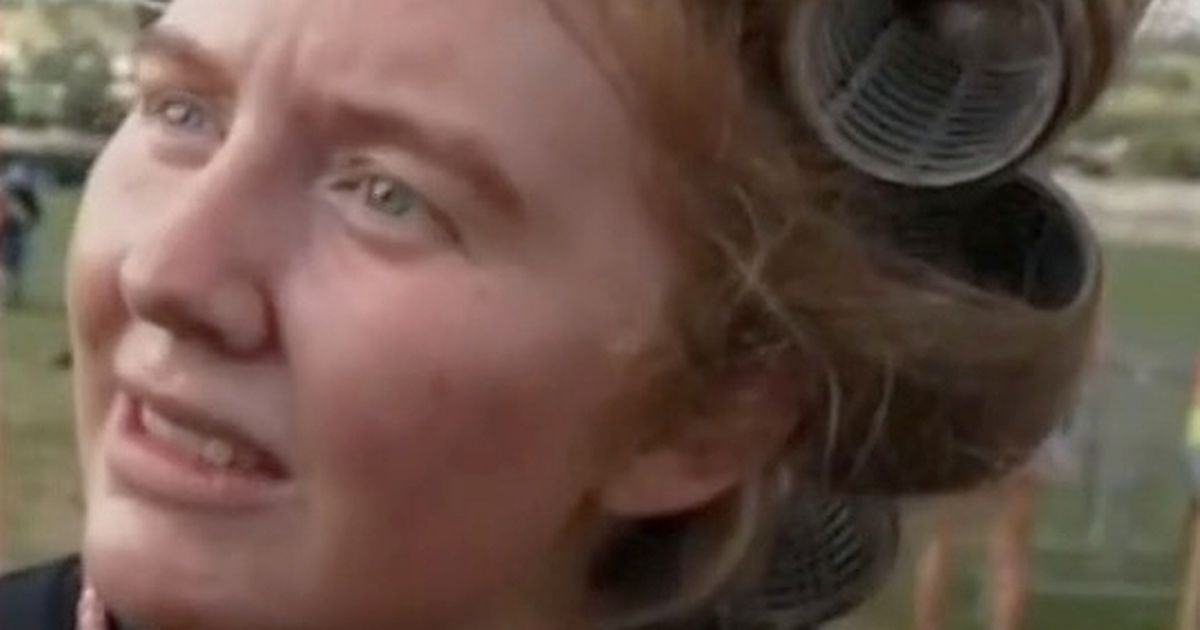 Glastonbury-goer branded 'icon' after awkward TV…