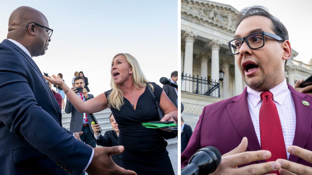 George Santos’ father and aunt backed his bail bond,…