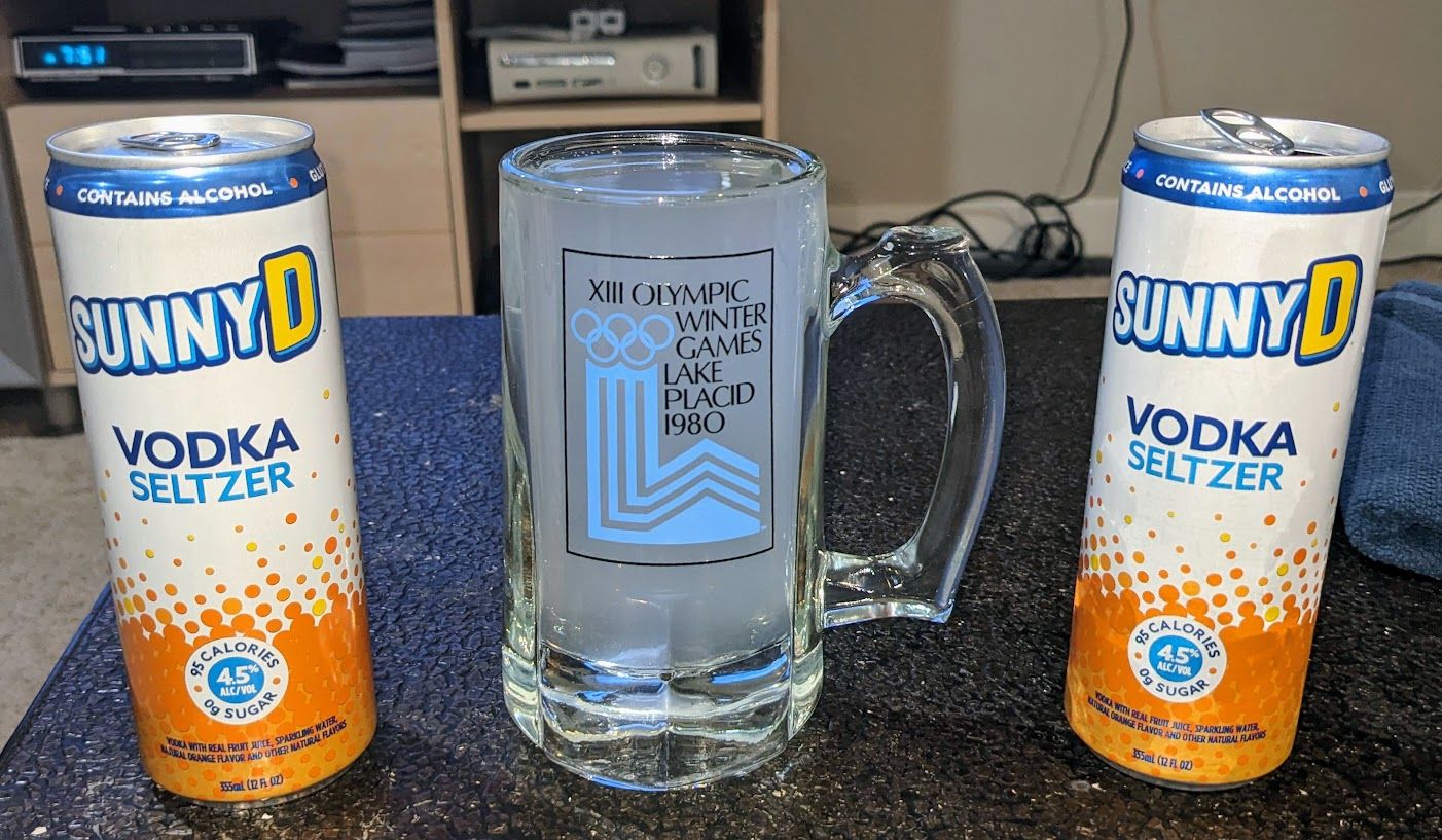 Beverage of the Week: Sunny D Vodka Seltzer is way…