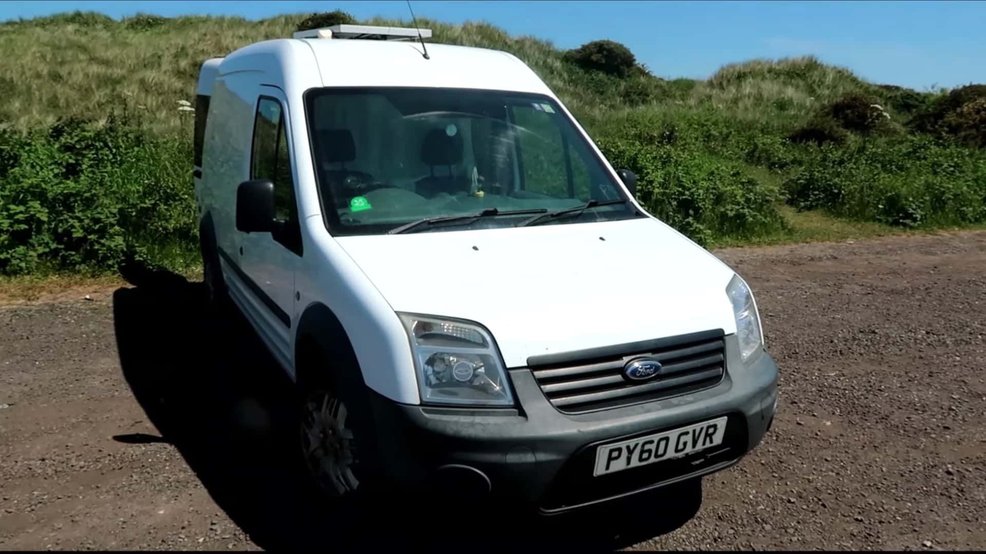 Tour A Tiny Ford Transit Connect Cozy Camper Conversion