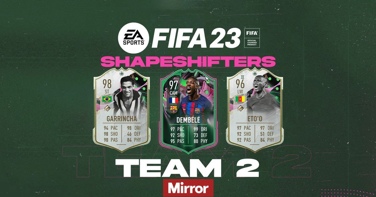 FIFA 23 Shapeshifters Team 2 revealed with FUT ICONs…