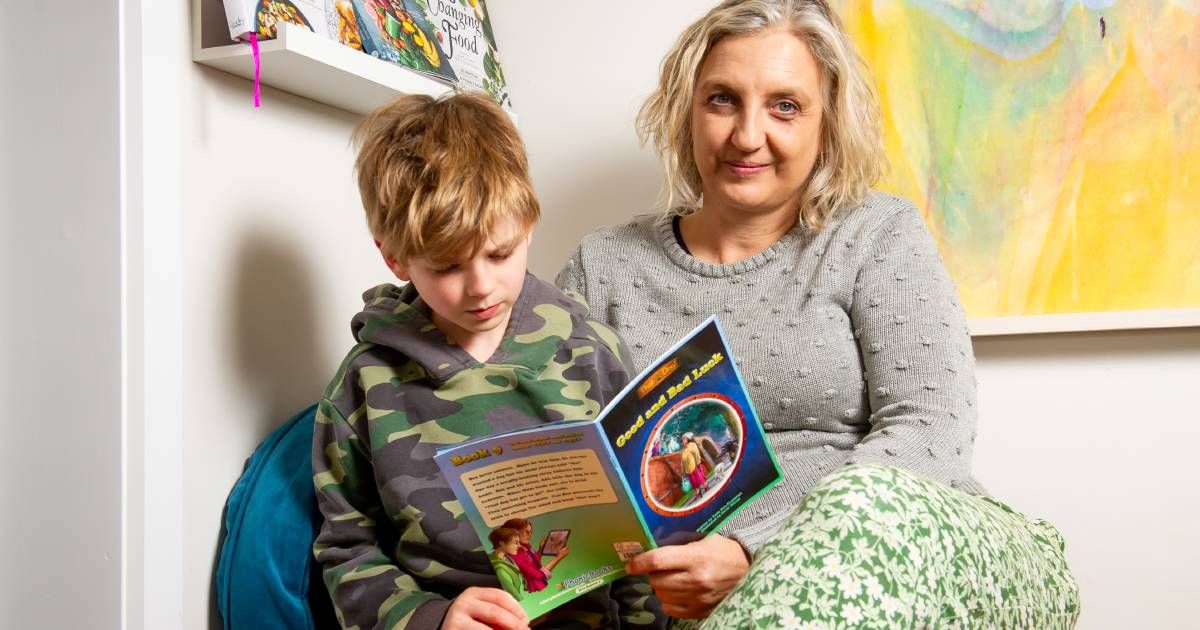 Sue read to her son every night. But she knew…
