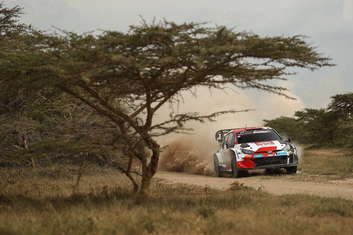 WRC Safari Rally: Rovanpera puts pressure on Ogier to…