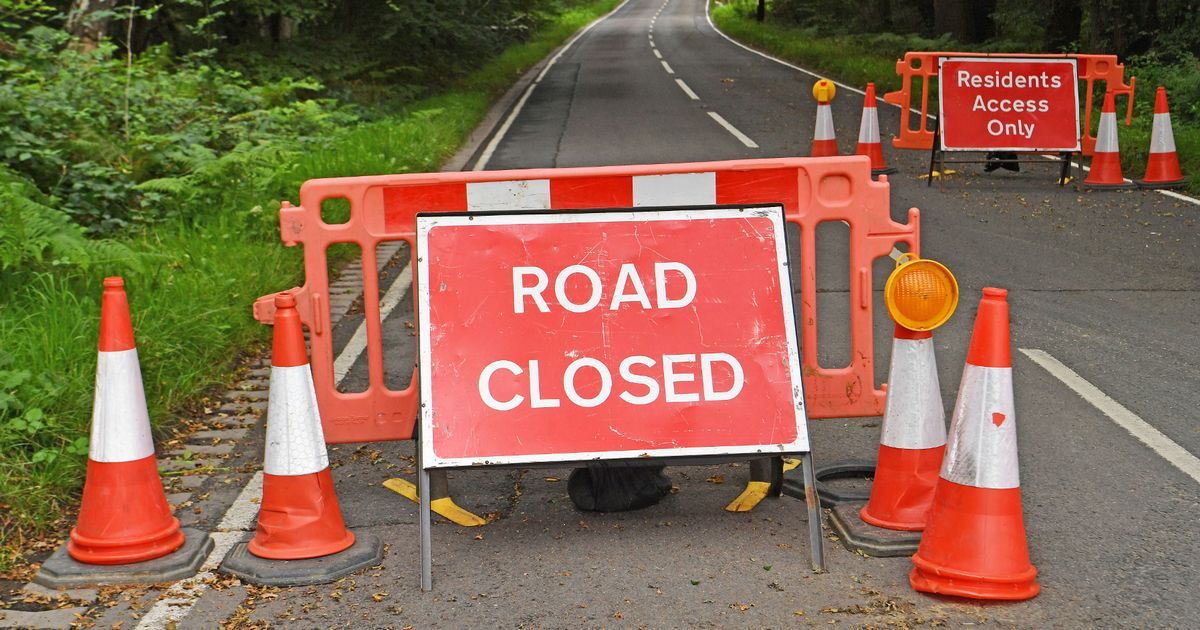 List of all roadworks and road closures due to take…