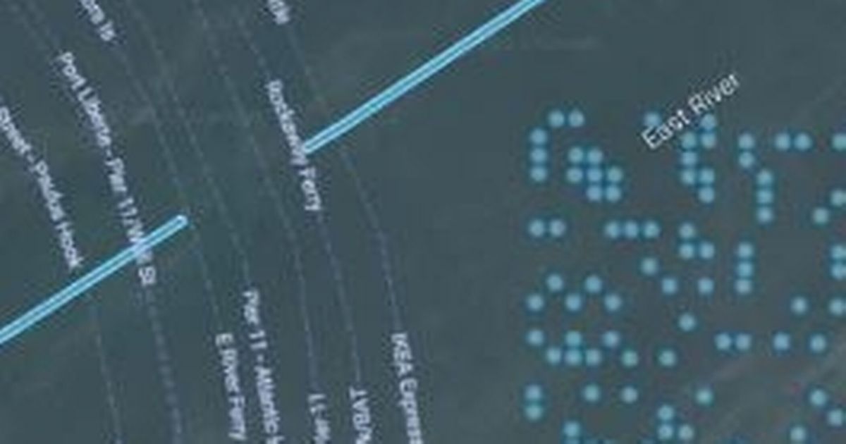 People baffled over weird 'QR code' appearing over New…