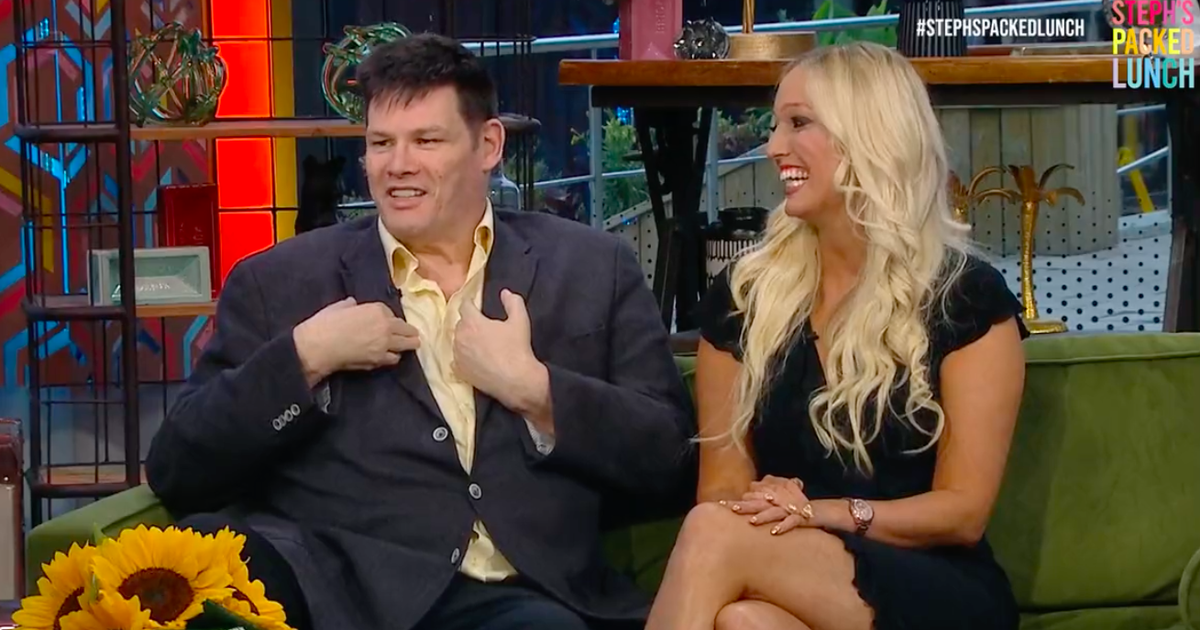 Mark Labbett and new girlfriend Hayley Palmer take…