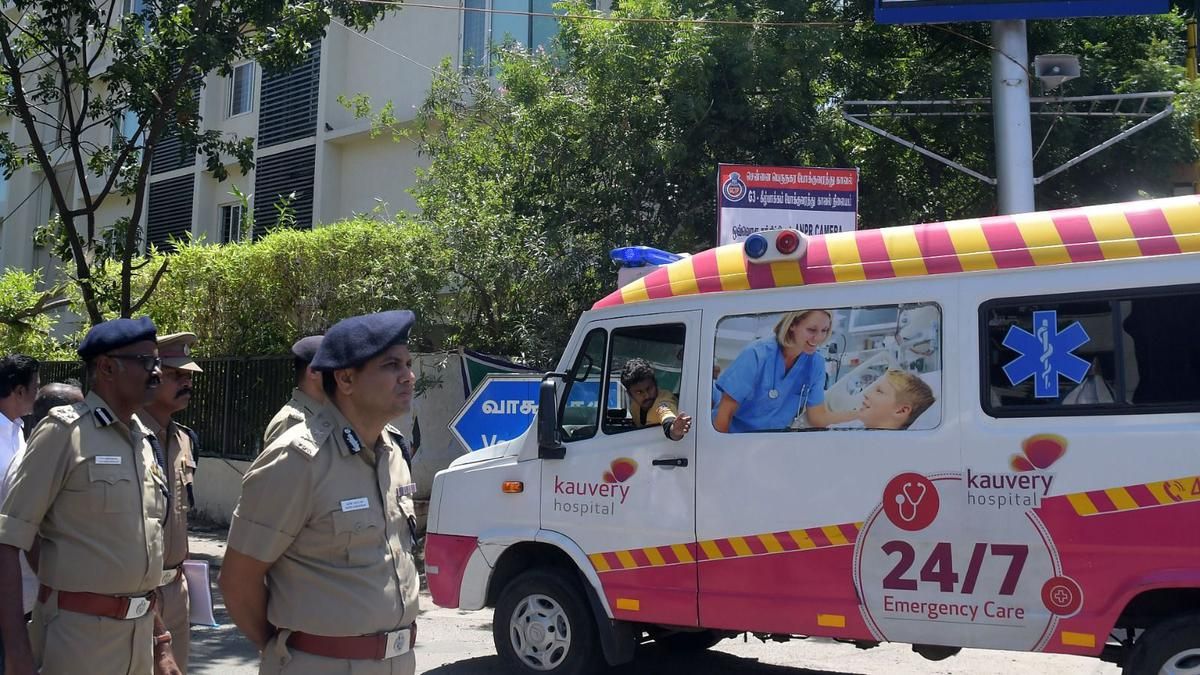 Chennai Traffic Police launch Smart Ambulance system…