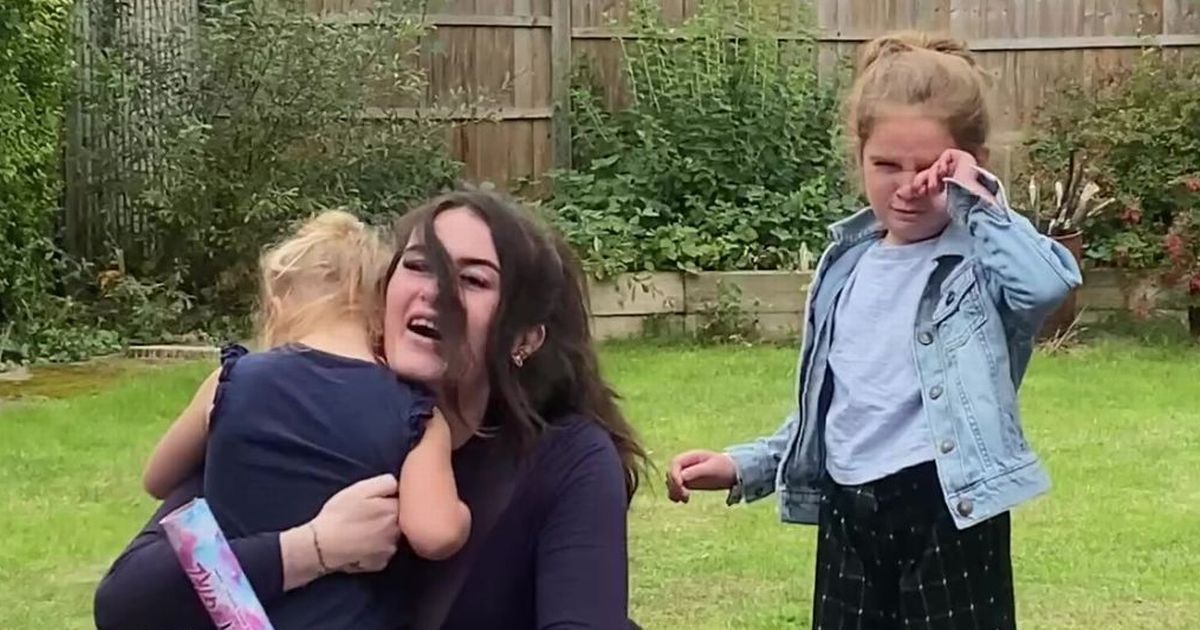 'Devastated' girls give mum silent treatment after her…