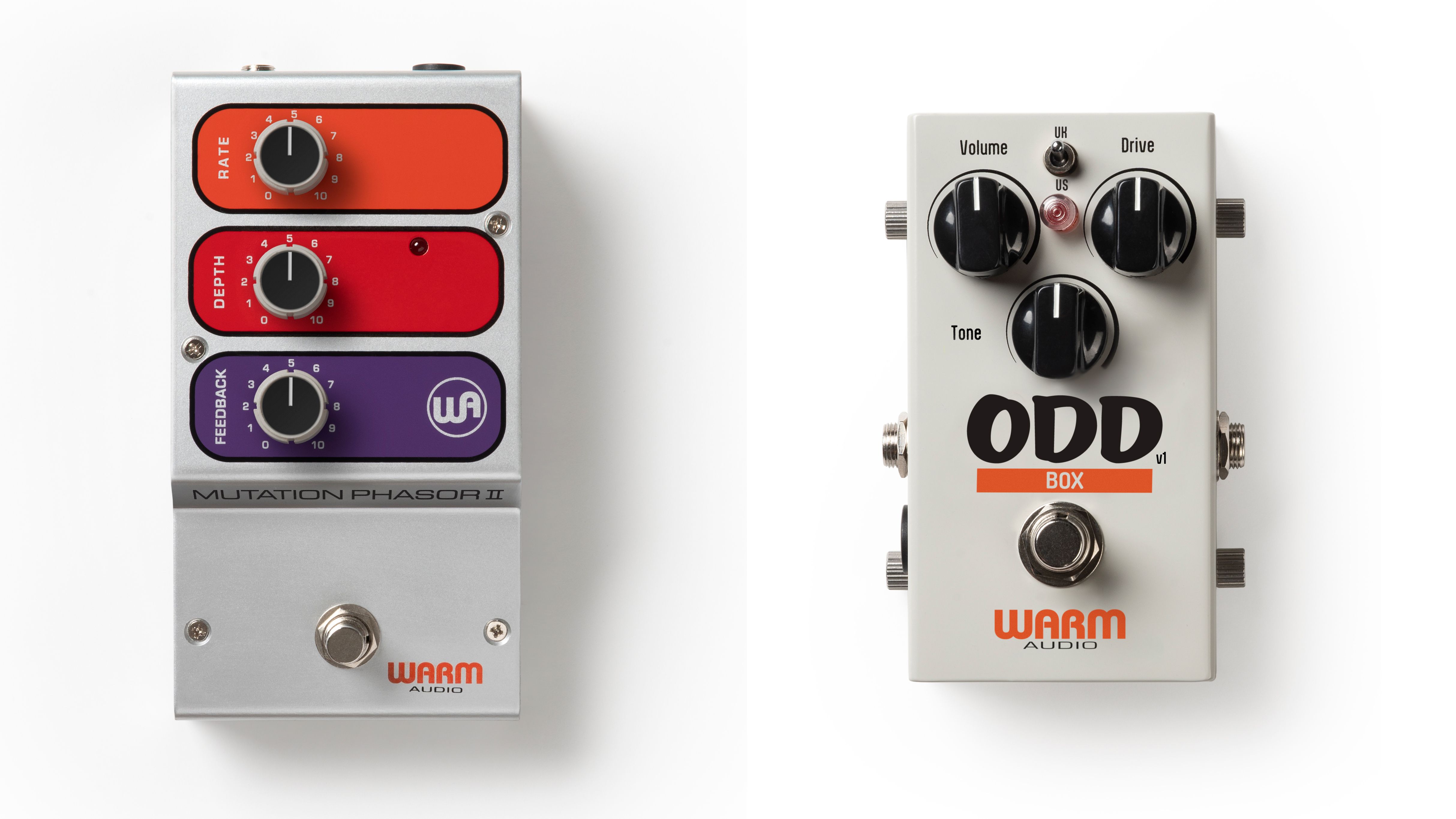 Warm Audio's new ODD Box and Mutation Phasor II pedals…