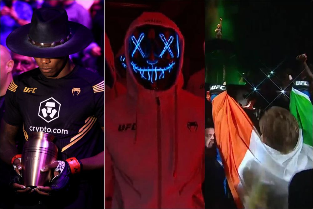 UFC names top 30 walkouts of all time: Israel…