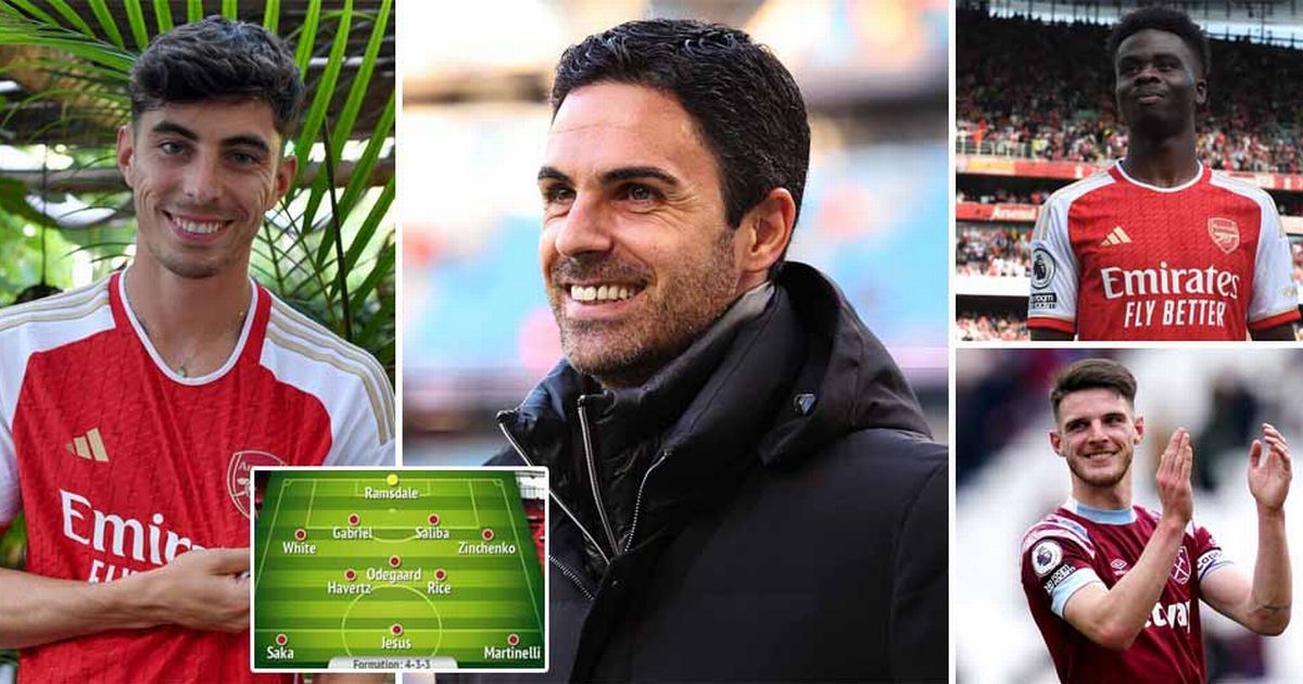 3 ways Arsenal can line up next season with Declan…