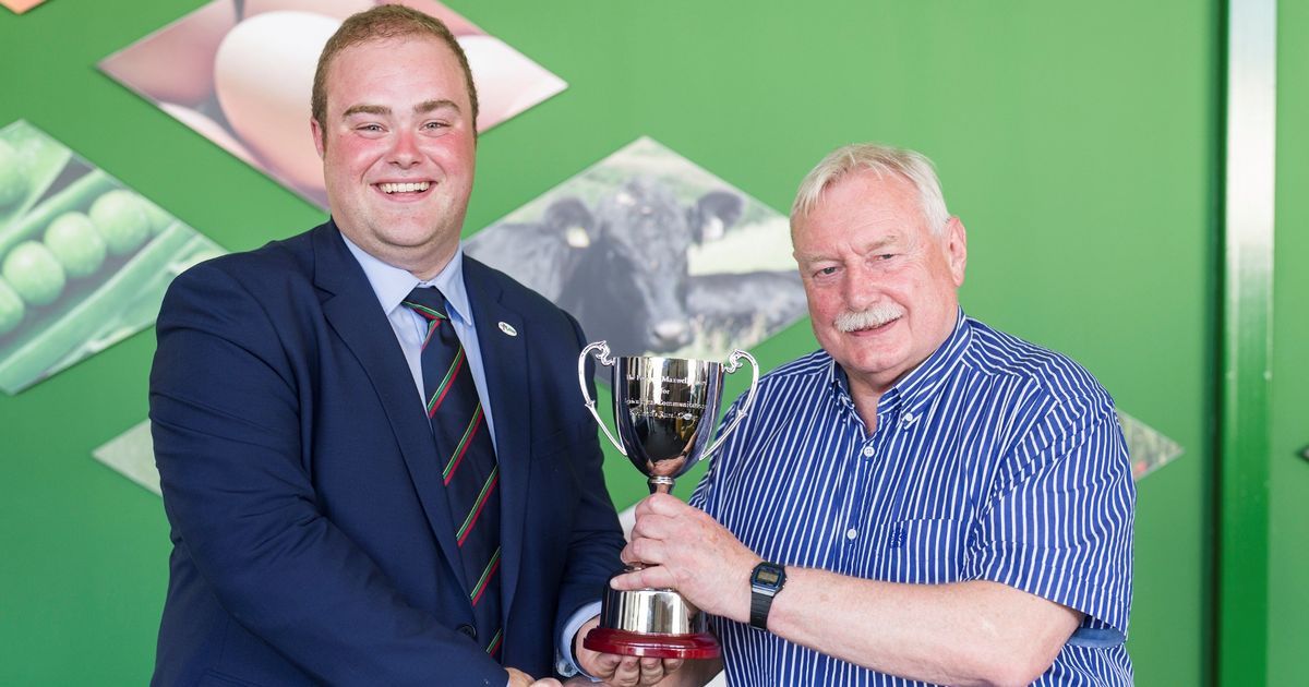 Former Stewartry Young Farmers chairman becomes winner…