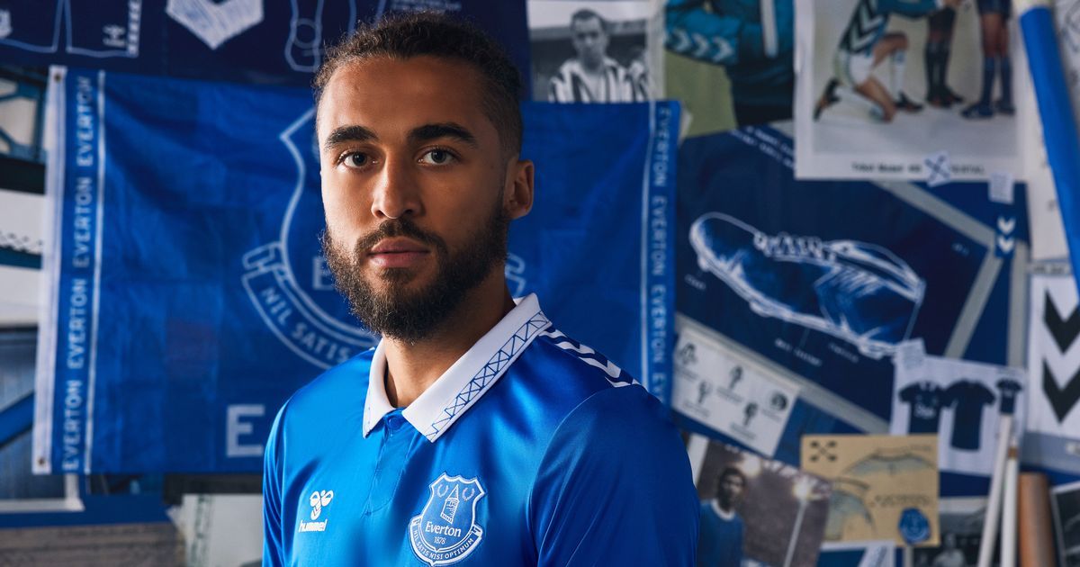 Everton unveil new home kit for 2023/24 season as club…