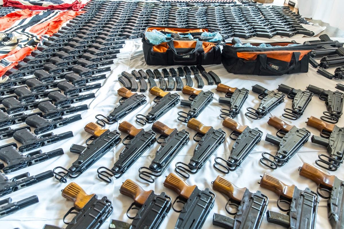 Austrian police seize drugs and vast trove of weapons…
