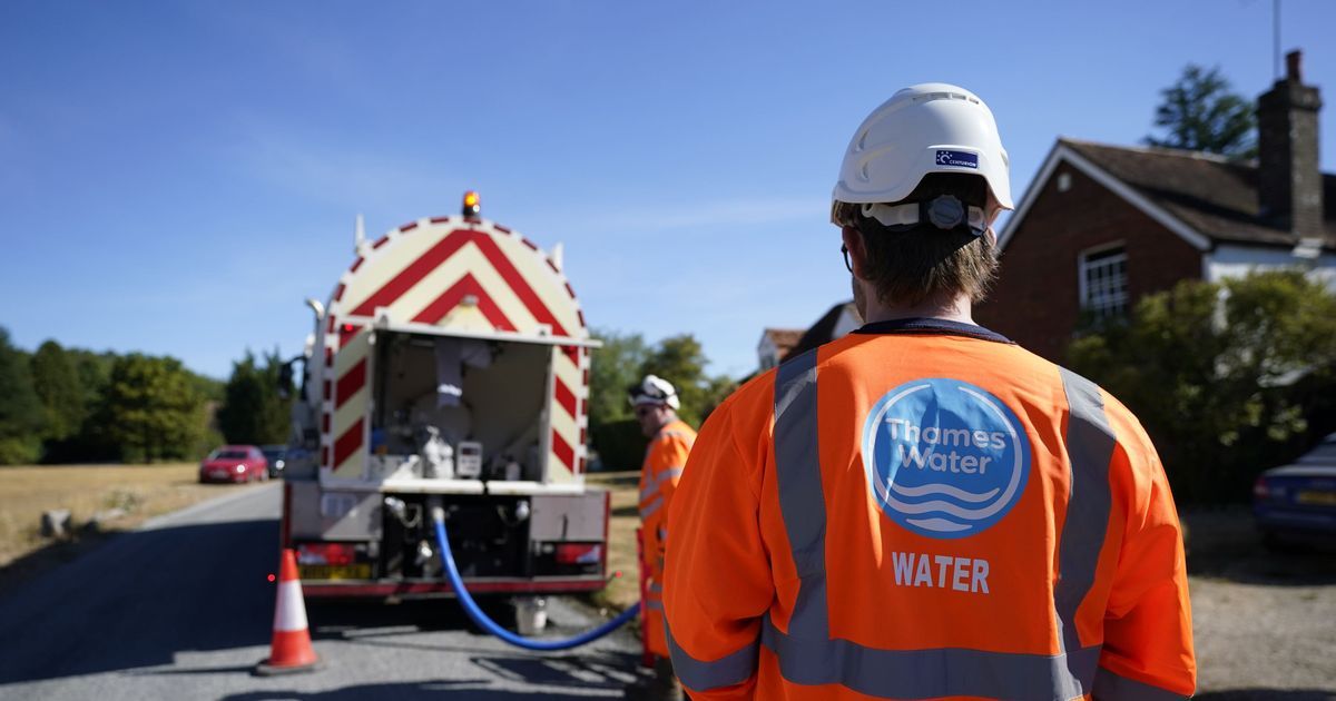 The five debt-riddled water companies that regulator…