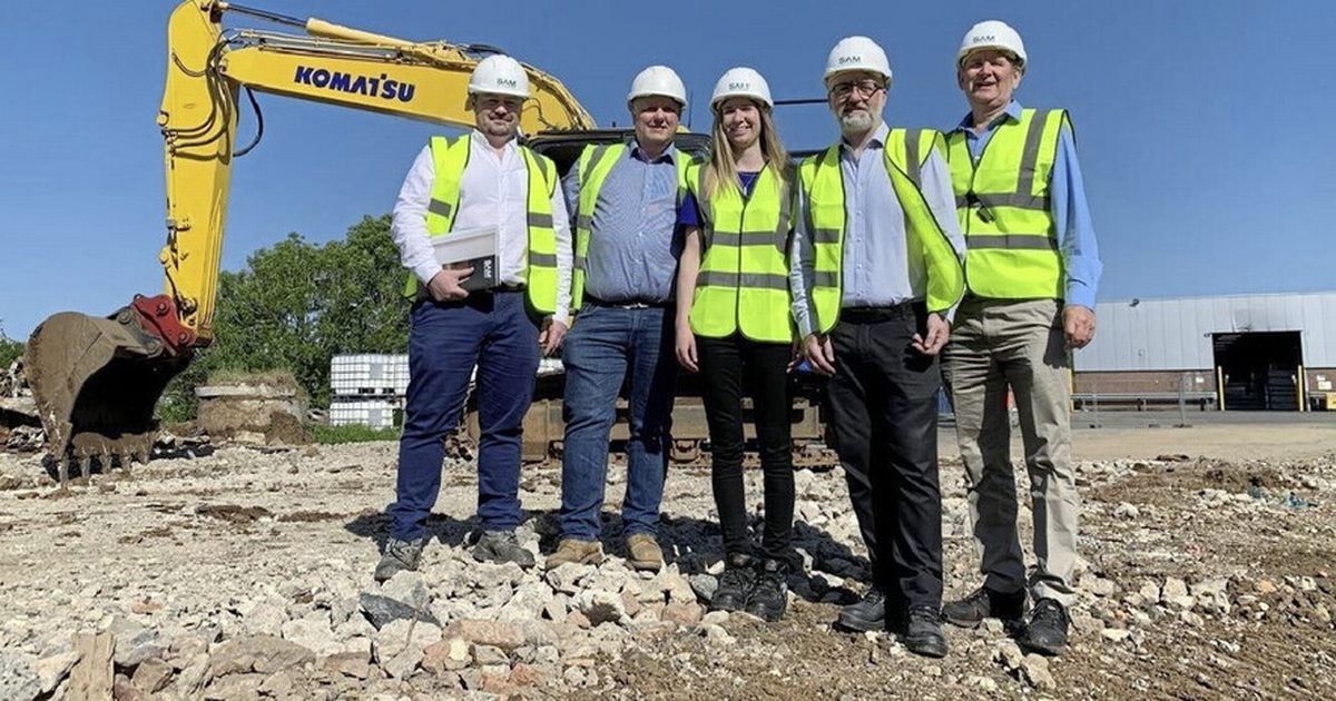 SAM Mouldings breaks ground on new Antrim factory as…
