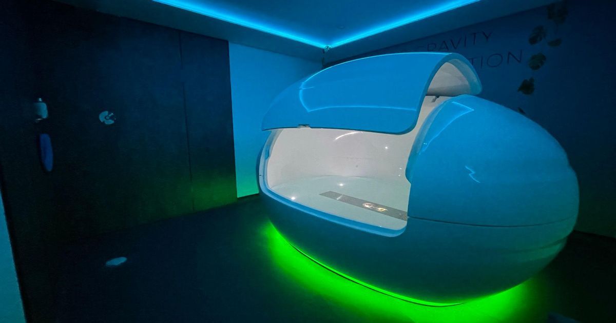 We tried Edinburgh's futuristic floating pod therapy…