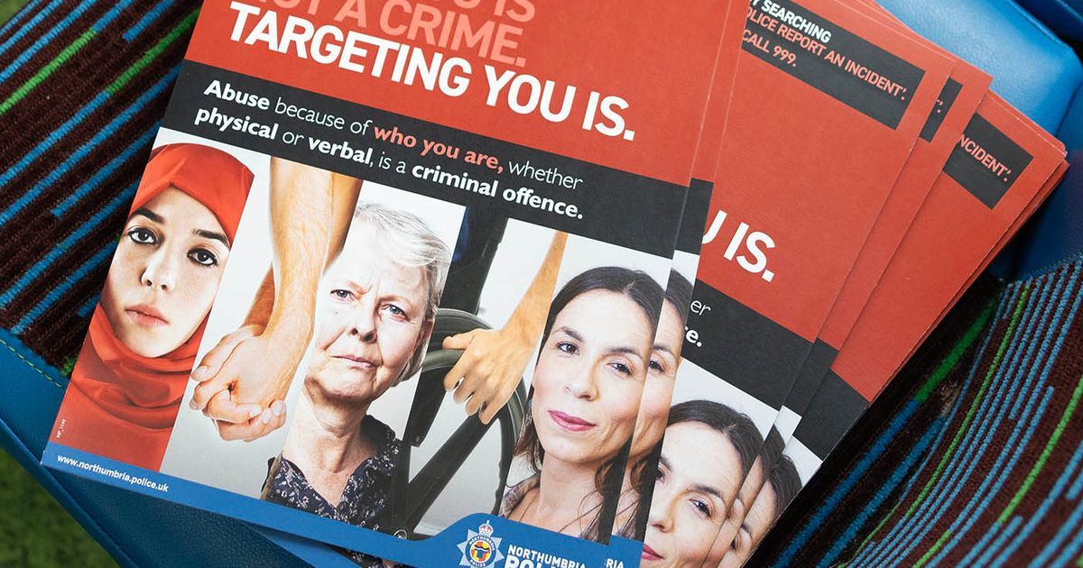 'Being you is not a crime': Posters tackling hate…