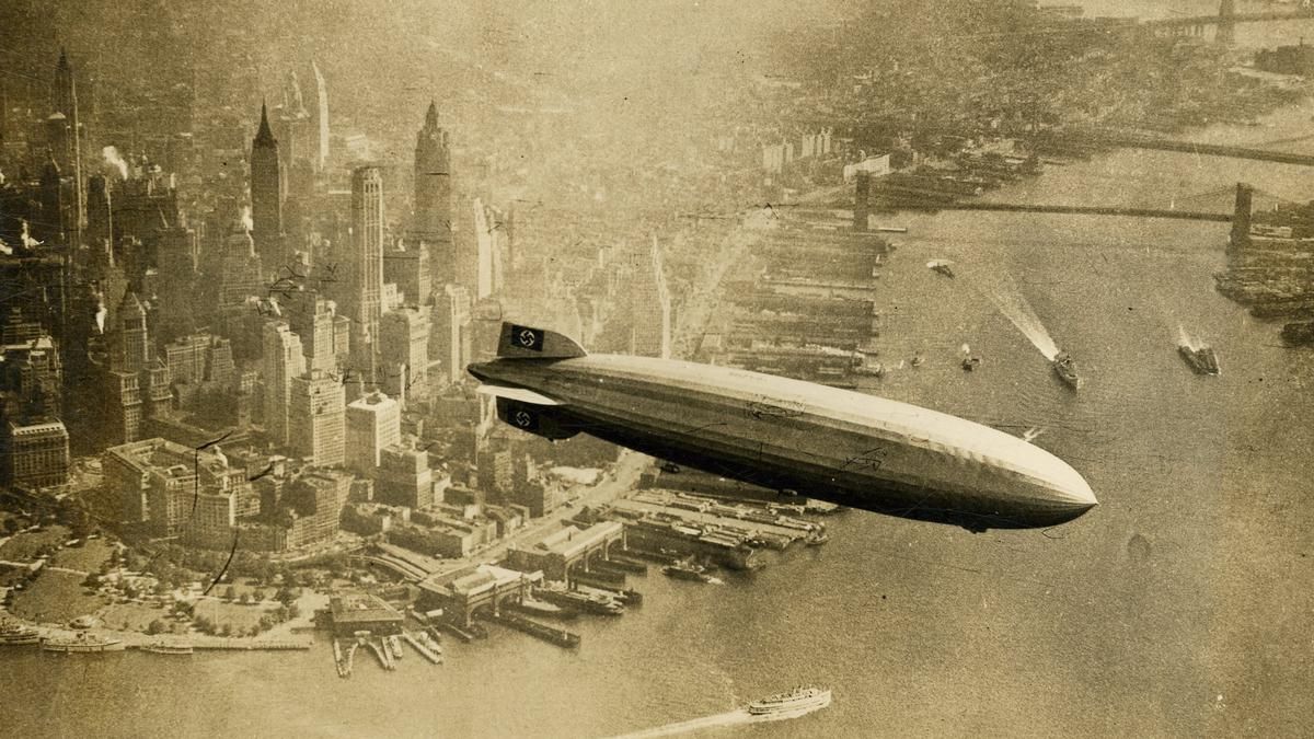 When Zeppelin first tested a zeppelin