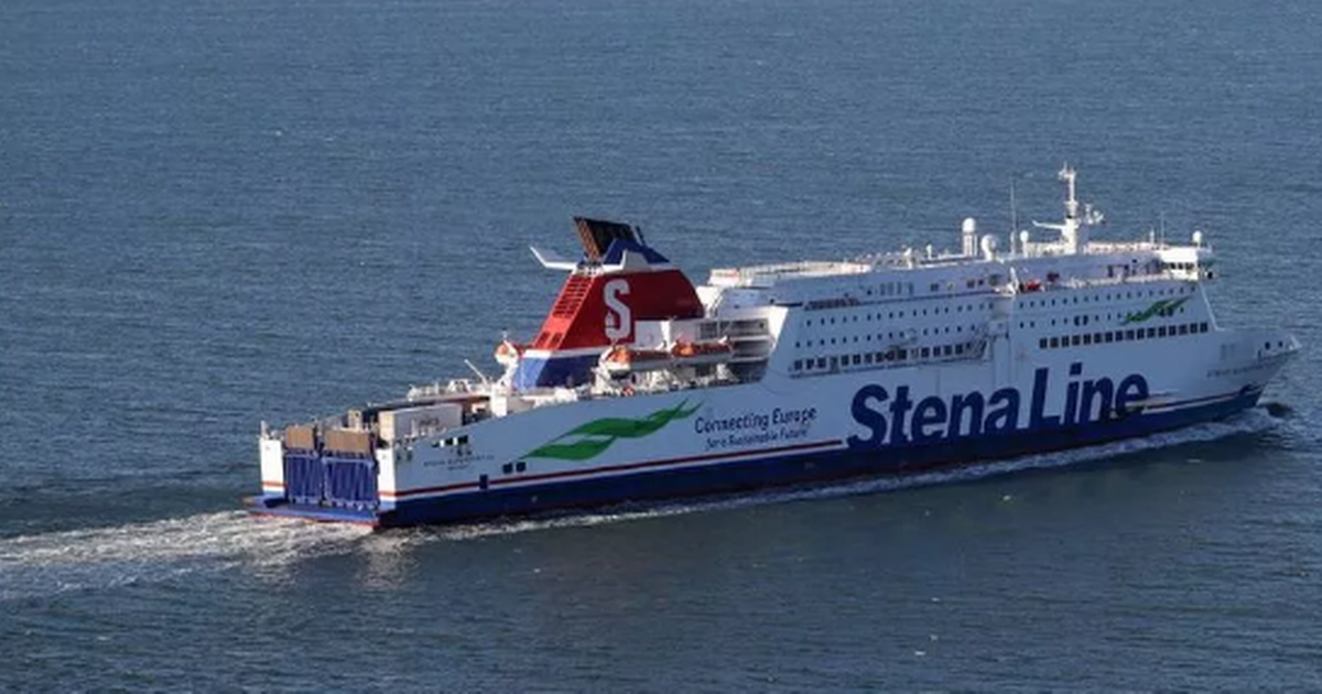 Man dies in hospital after falling from Stena Line…
