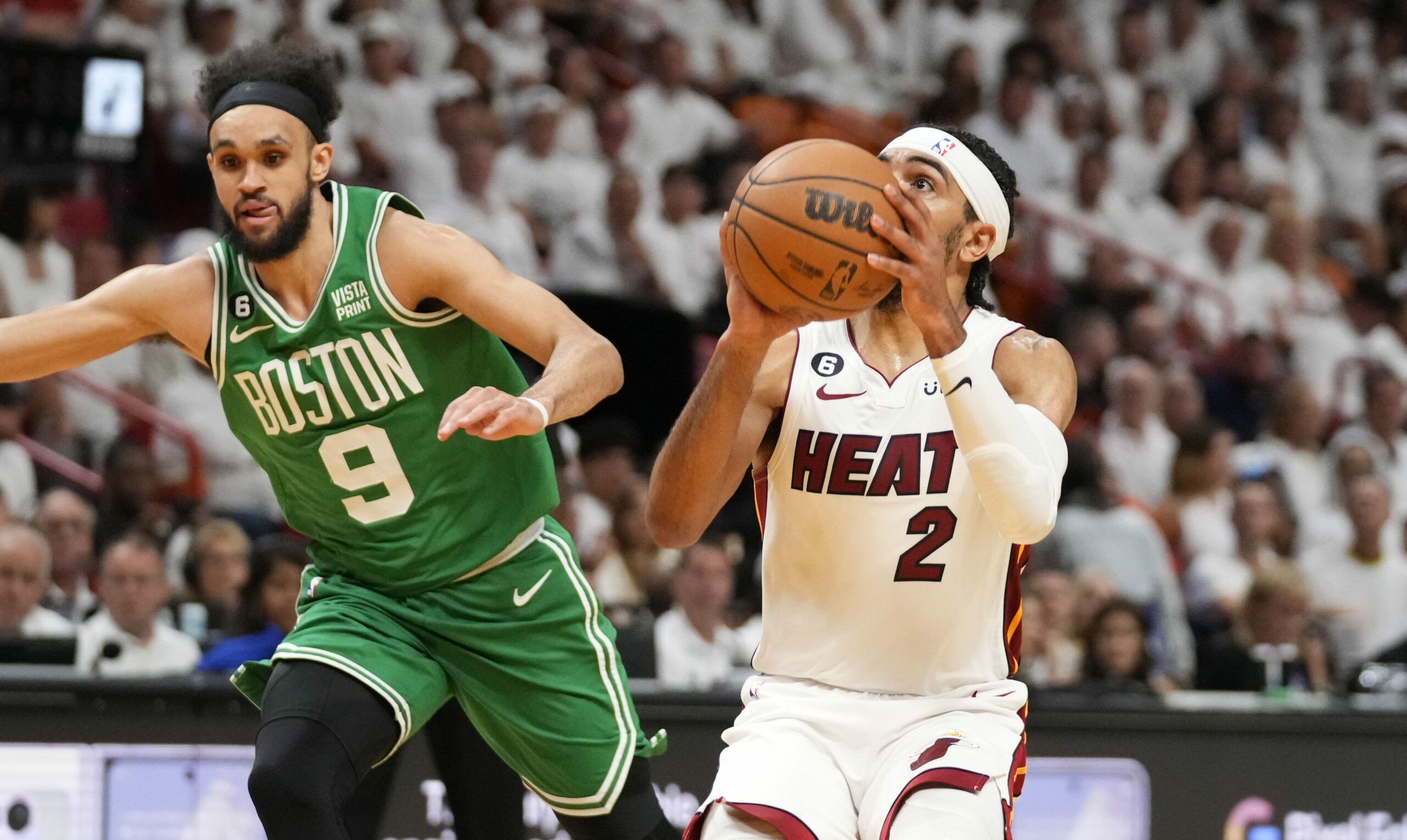 Gabe Vincent could become the Lakers’ starting point…