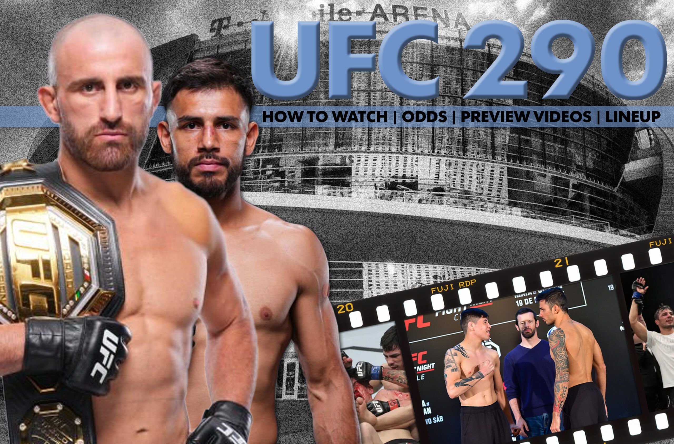 UFC 290: How to watch Volkanovski-Rodriguez and…