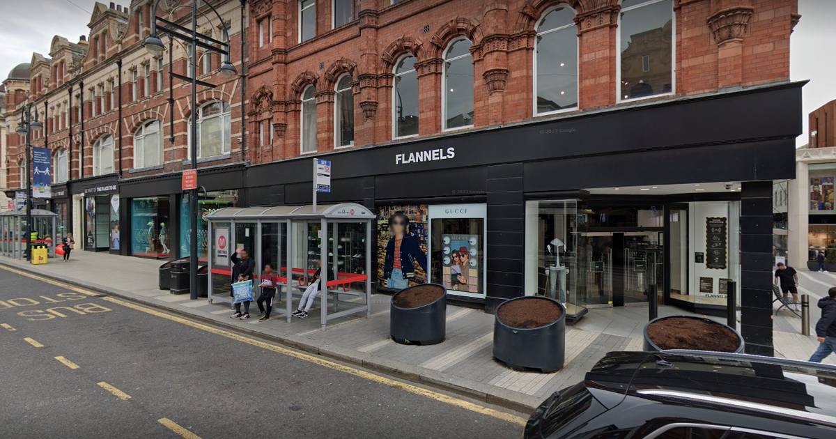 Horror at Leeds Flannels store as armed gang terrify…