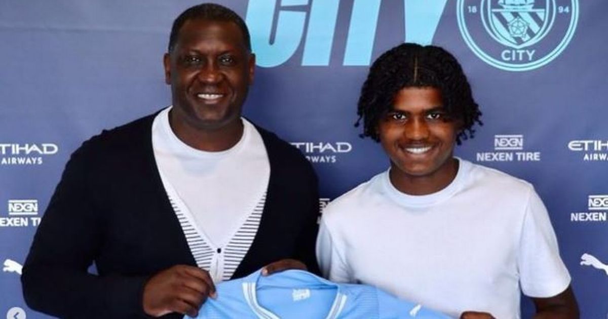 Emile Heskey's son Jaden becomes latest Man City…