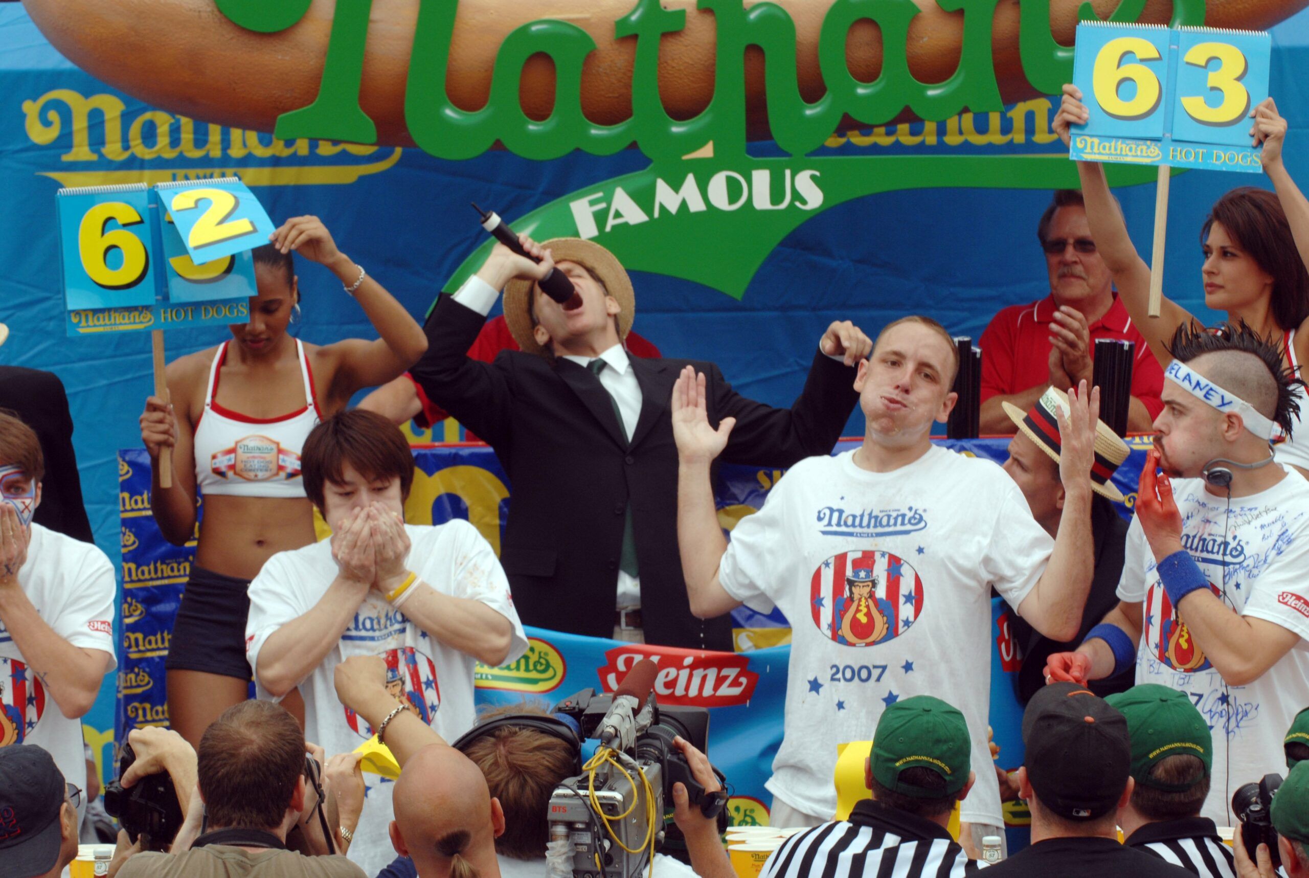 The strange origins of Nathan’s Hot Dog Eating Contest…