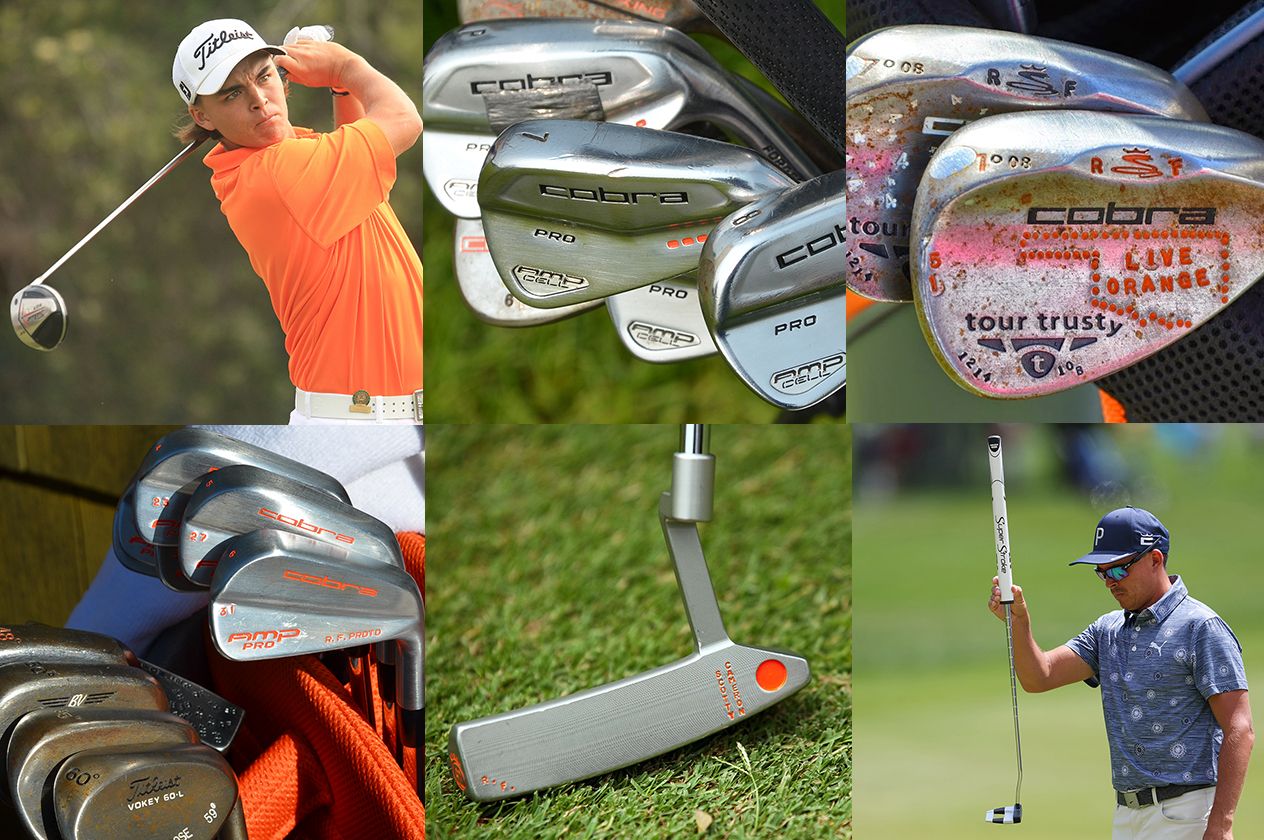 Check out rare photos of Rickie Fowler’s equipment…