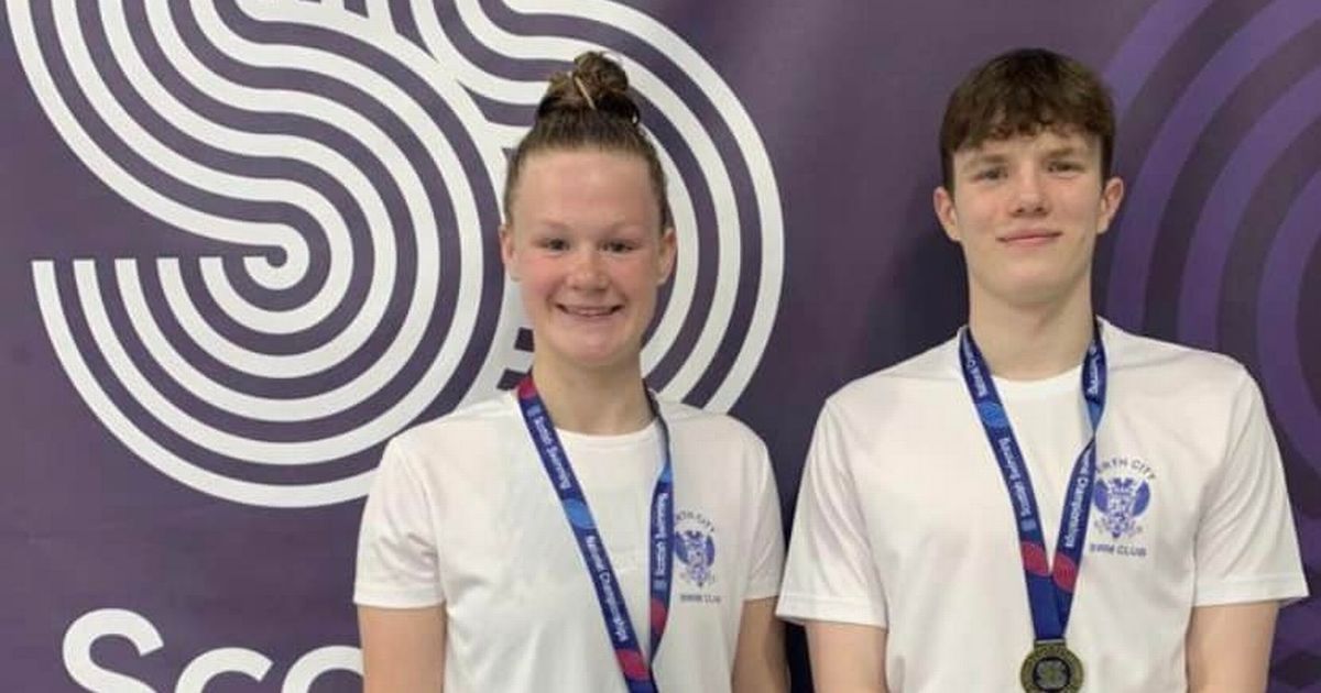 Junior title success for Perth swimmers at Scottish…